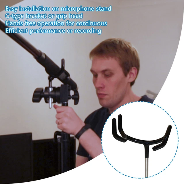 ARM AUDIO CRADLE Mount Floating Studio Microphone Boom Pole Holder ...