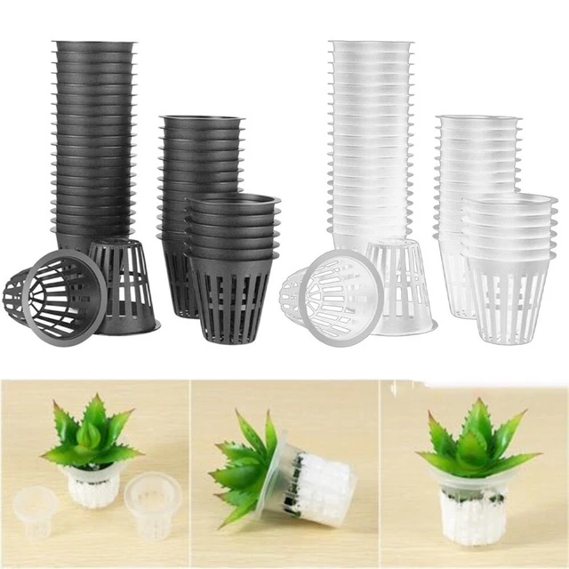PACK DE 40 filets de culture hydroponiques robustes pour plantes ...