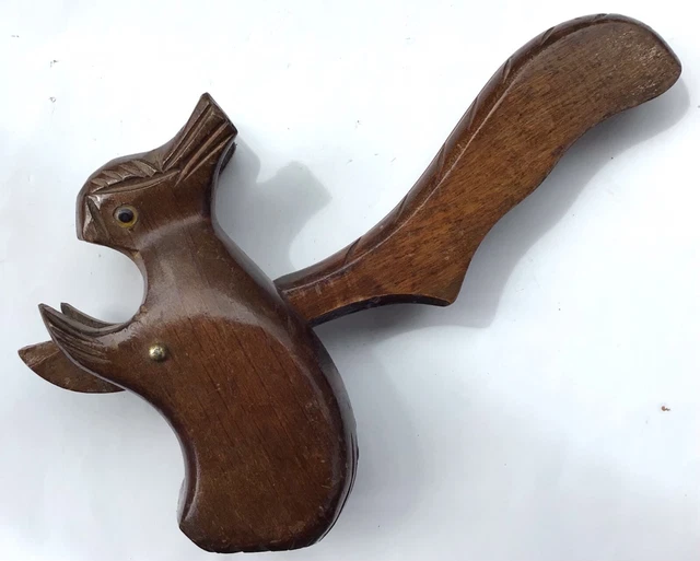 ANCIEN CASSE NOIX Ecureuil Nutcracker Squirrel Nussknacker Eichhörnchen ...
