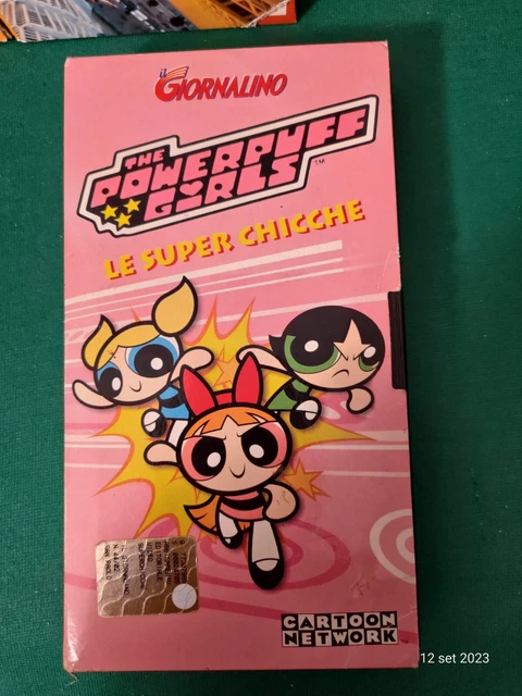 THE POWERPUFF GIRLS LE SUPERCHICCHE 5 VHS CARTOON NETWORK Il Giornalino ...