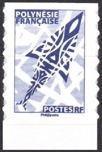 TIMBRE POLYNÉSIE N°1073 Emblème Marara bleu ** EUR 1,50 - PicClick FR