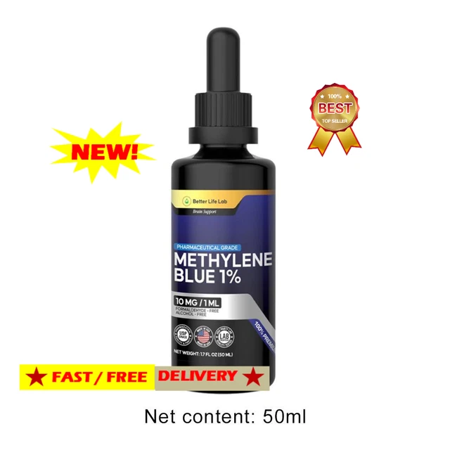 BETTER LIFE LAB Methylene Blue 1% |Health Dietary Supplement 50m-- £10. ...