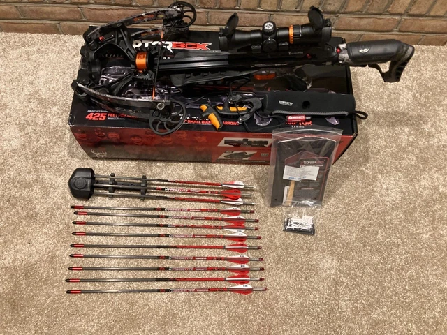 NEW BARNETT HYPER Raptor BCX Crossbow Package With 9 Lighted Arrows ...