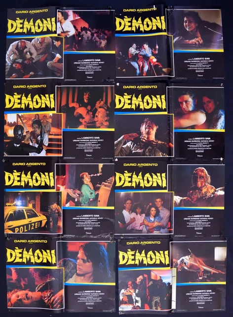 FOTOBUSTE DEMONI DEMONS Bava Dario Argento Horror Natasha Hovey tortura F233 EUR 59,99 - PicClick IT