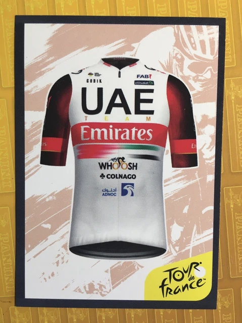 335 DIVISA UAE EMIRATES-TOUR DE FRANCE 2022 Sticker Collection £2.04 ...