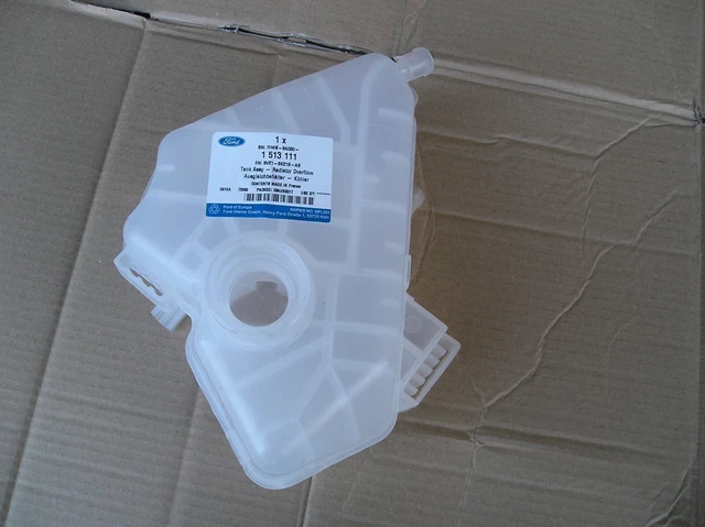GENUINE FORD FIESTA Mk7 ST180 NEW ,Coolant Header Tank /radiator ...