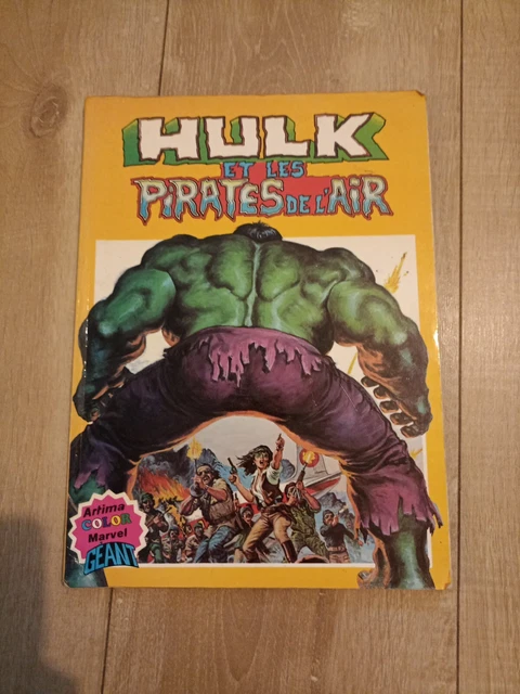 HULK ET LES pirates De L'air 1978 Marvel Comics Édition Artima EUR 3,00 ...
