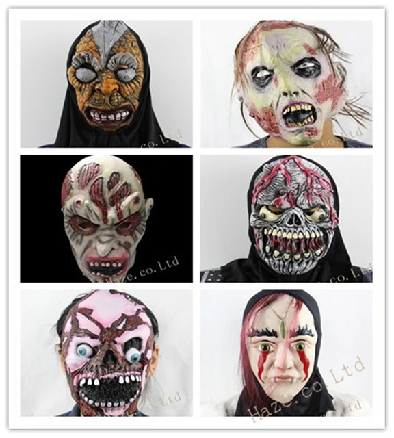 HALLOWEEN SCARY MASK bleed Canine Hag Horror Fancy Dress EUR 11,52 ...