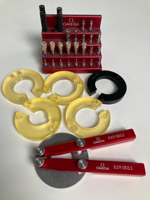 LOT D'OUTILS HORLOGER Omega watchmaker tools bezel EUR 800,00 - PicClick FR