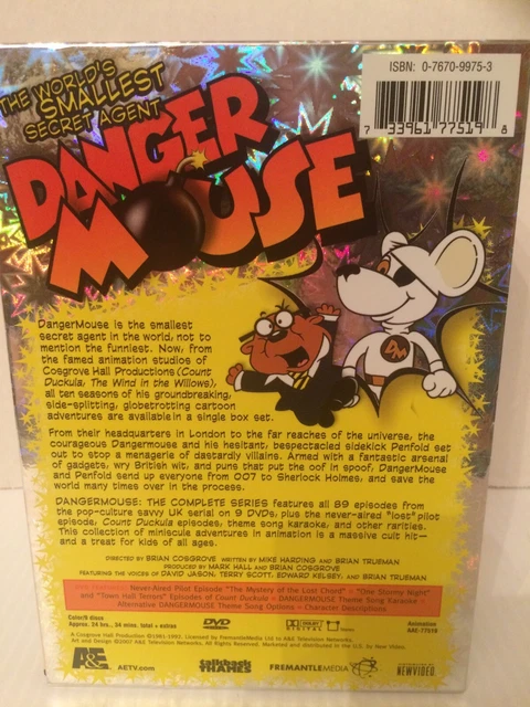 DANGER MOUSE DVD Complete Series 80s Cartoon $54.00 - PicClick CA