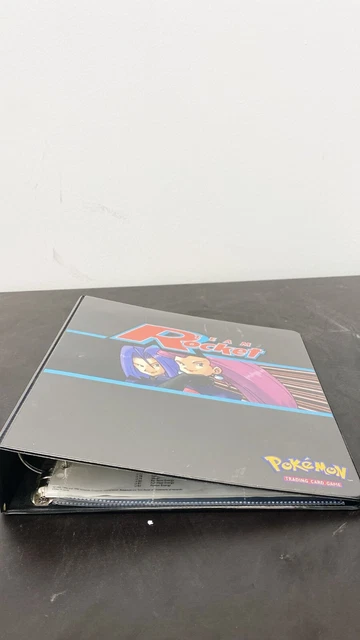 VINTAGE POKEMON TEAM rocket binders with checklist of 82 $179.00 ...