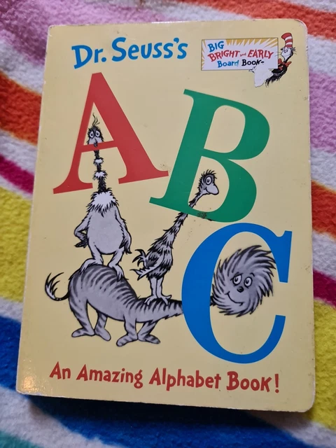 DR. SEUSS'S ABC: An Amazing Alphabet Book! by Dr Seuss (Board book ...
