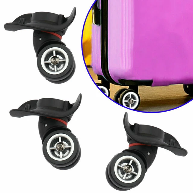 4X BAGAGES VALISE remplacement roue roue roues pivotantes valise de ...