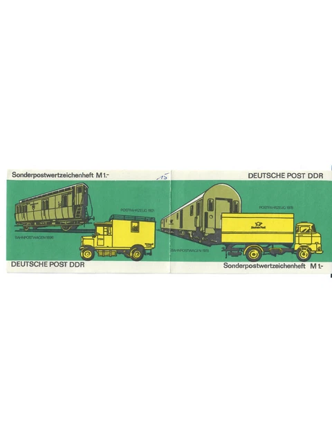 DDR, SONDERMARKENHEFTCHEN **, SMHD 9 ba, komplett mit Inhalt EUR 4,00 ...