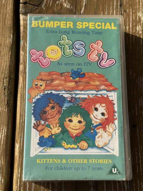 TOTS TV KITTENS & Other Stories VHS Video Bumper Special £12.99 ...