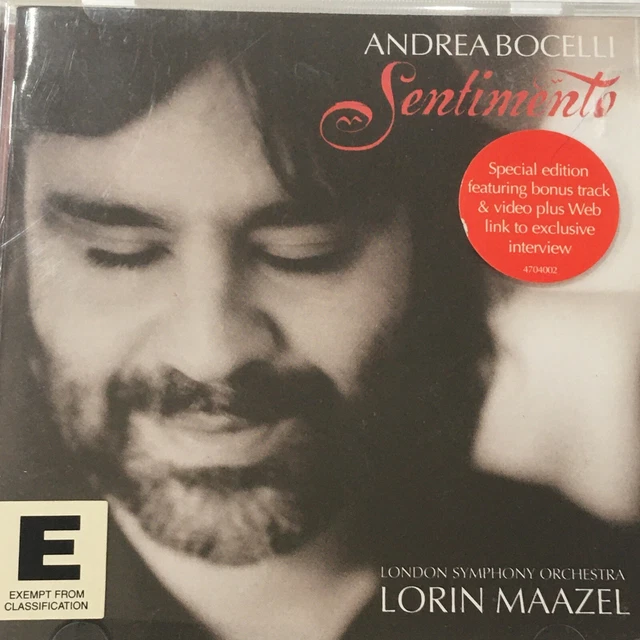 SENTIMENTO [LIMITED EDITION] by Lorin Maazel (Conductor) Andrea Bocelli ...