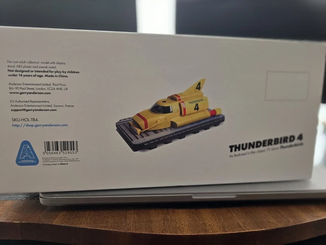 THUNDERBIRD 4 DIE-CAST Model Gerry Anderson Collection 2025 £80.00 ...
