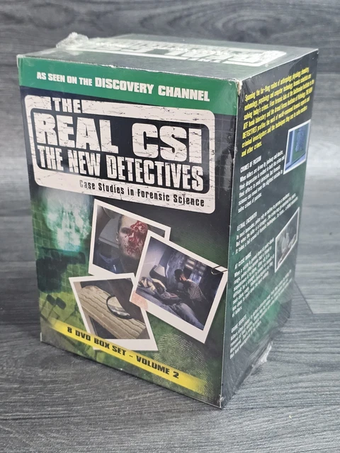 REAL CSI THE New Detectives Volume 2 DVD Brand New Sealed Box Set £29. ...