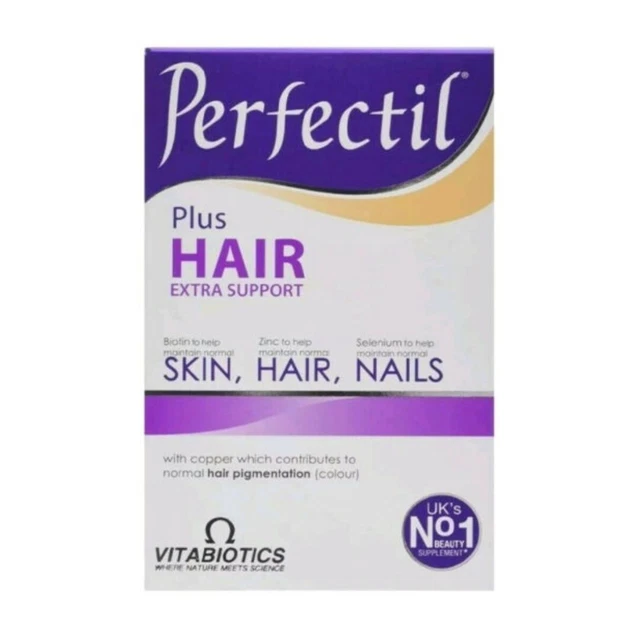 2 X VITABIOTICS Perfectil Hair 60 Tablets Per Box 120 Tablets New ...