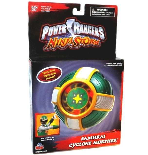 POWER RANGERS NINJA Storm Samuria Cyclone Morpher Factory Scellé Neuf ...