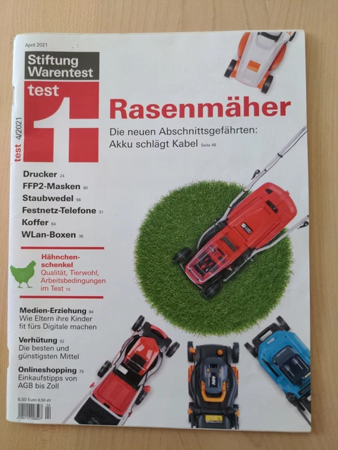 Stiftung Warentest Rasenmaher