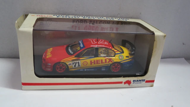 BIANTE 1/43 FORD Au Falcon #71 Greg Ritter Shell Helix Djr 2002 Wear To ...