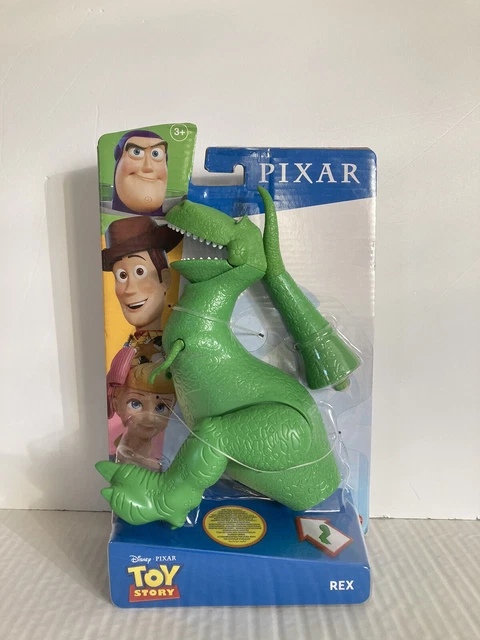 DISNEY PIXAR TOY Story Rex Green Dinosaur Figure New £24.99 - PicClick UK
