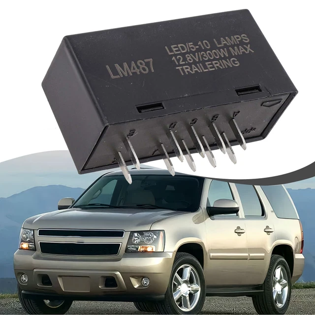 LED FLASHER RELAY Turn Signal Module 10-pin Connector Direct Plug-in ...