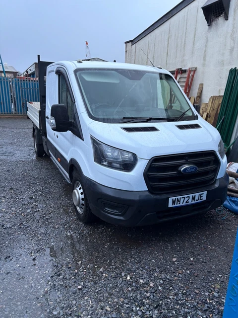FORD TRANSIT T350 2.0Tdci 130Bhp Euro 6 Ulez Double/Crew Cab Tipper ...