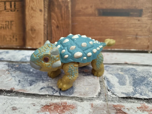 JURASSIC WORLD CAMP Cretaceous Ankylosaurus Baby Bumpy Action Figure £ ...