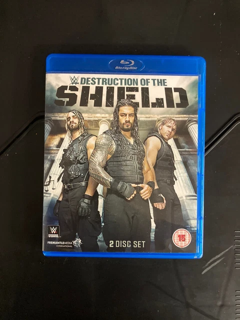 WWE THE DESTRUCTION Of The Shield Blu Ray Roman Reigns Seth Rollins Jon ...