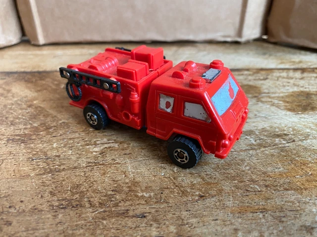 VINTAGE GO-BOTS TRANSFORMERS Knock Off Fire Truck 1980s $3.99 - PicClick