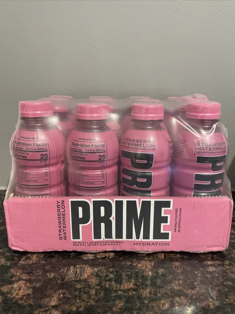 PRIME HYDRATION DRINK Strawberry Watermelon ( Full Case 12) £50.09 ...