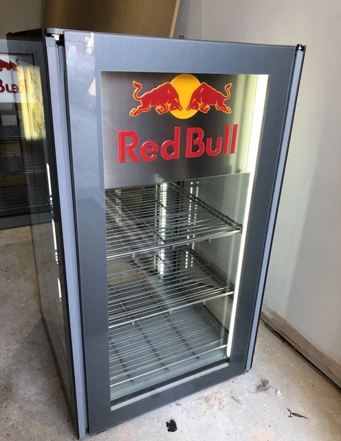 RED BULL FRIDGE with LED light Front and Rear Doors 80 x 48 cm £349.99 ...