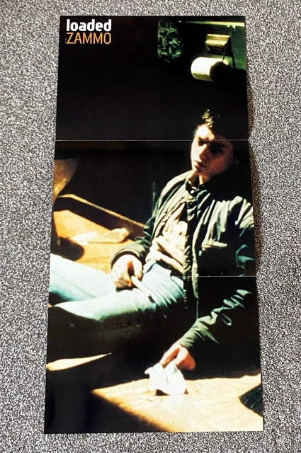 RARE 1990'S LOADED Magazine Fold Out Poster Grange Hill Zammo Natasha ...