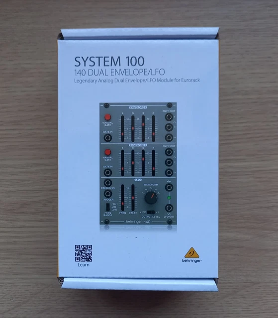 BEHRINGER 140 DUAL Envelope / LFO Eurorack Module Roland System 100 ...