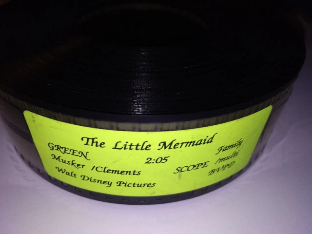 35MM THE LITTLE MERMAID (1989) FILM/MOVIE/TRAILER/ANIME DISNEY LA ...