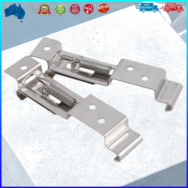 TRAILER NUMBER PLATE Clips Holder Spring Loaded Truck Trailer Number ...