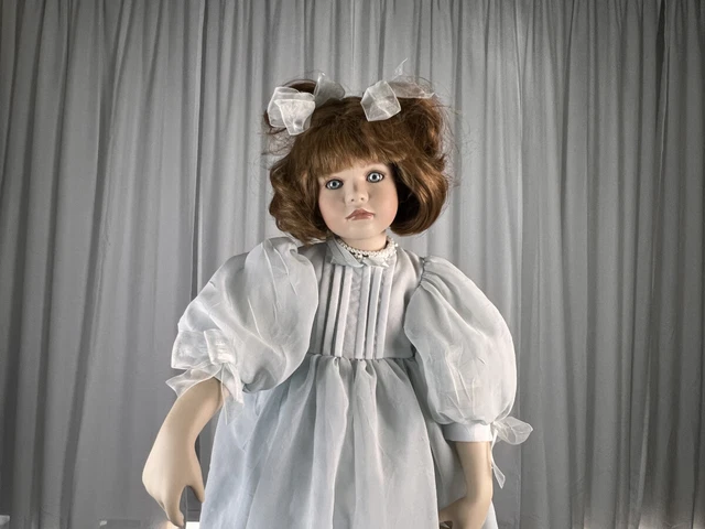 UTE KASE LEPP Porcelaine Poupon de Collection Poupée 62 Cm. État Parfait EUR 111,40 - PicClick FR