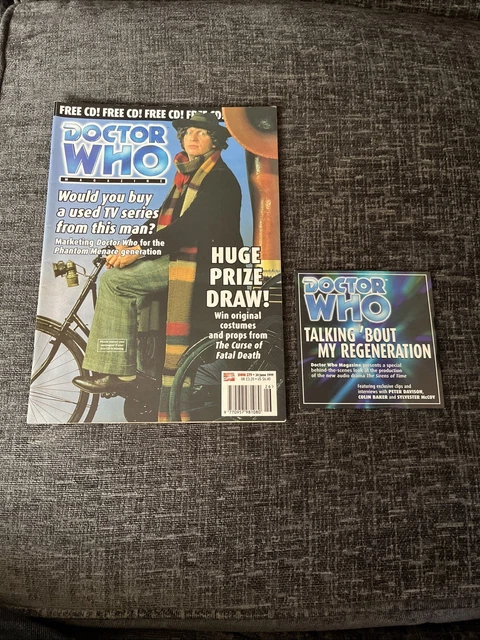 DOCTOR WHO MONTHLY Magazine - No 279 with Free CD £14.99 - PicClick UK