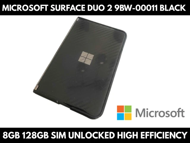 MICROSOFT SURFACE DUO 2 Noir 9BW-00011 8Go 128Go SIM Débloqué Haute ...
