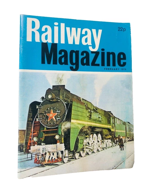 MAGAZINE RAILWAY MAGAZINE Train Mag February 1974 Vintage bcs £8.81 ...