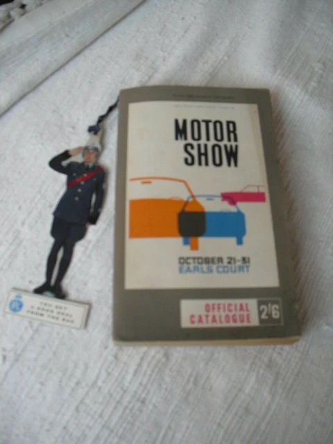 EARLS COURT,MOTOR SHOW,OFFICIAL Catalogue,Oct 1964,Car Caravan,Austin ...