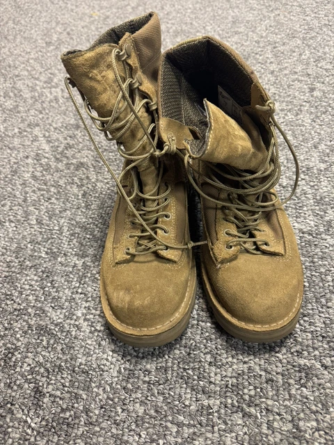 DANNER TEMPERATE 26025 Men’s Size 9.5 D Gore-Tex Military Boot Tan ...