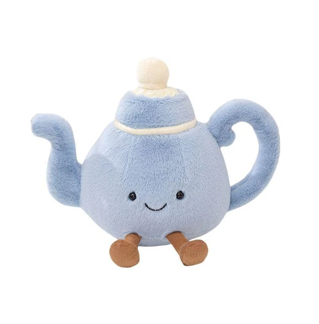 NEW JELLYCAT VICKY Teapot Plush: Amuseables Collectible with Tags £30. ...