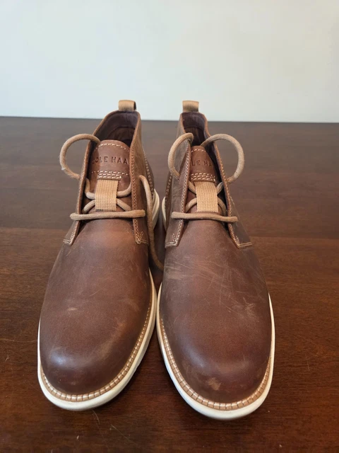 COLE HAANS GRAND Atlantic Mens Chukka Boot Bown Mens Size 11M NWOB £67. ...