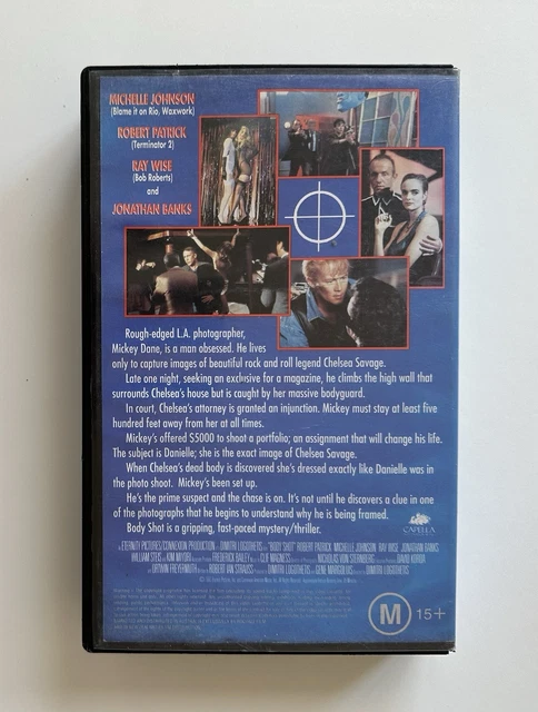 BODY SHOT [VHS] Rocvale Big Box Ex-Rental Video Tape Robert Patrick ...
