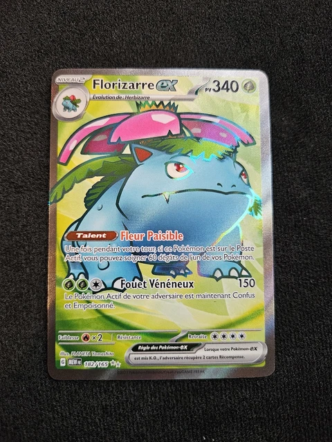 CARTE POKEMON FLORIZARRE 182/165 EX Full Art EV3.5 151 FR (Neuve) EUR 1 ...