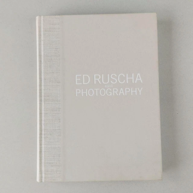 ED RUSCHA PHOTO Book USA Artist NYC Whitney Museum From Japan £249.75 ...