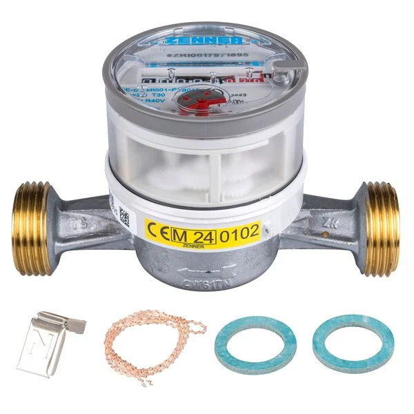 2025 WASSERZÄHLER ETKD-M Kaltwasser BL 130 mm Q3 2,5 Zenner QN 1,5 DN20 EUR 23,80 - PicClick DE